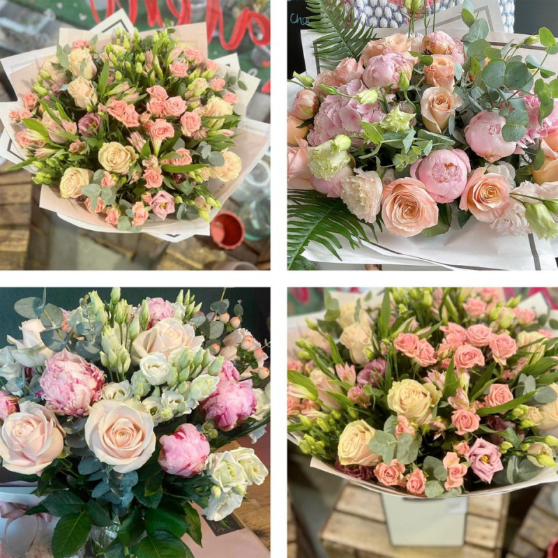 Beautifully Simple Showstopper Pink Bouquet