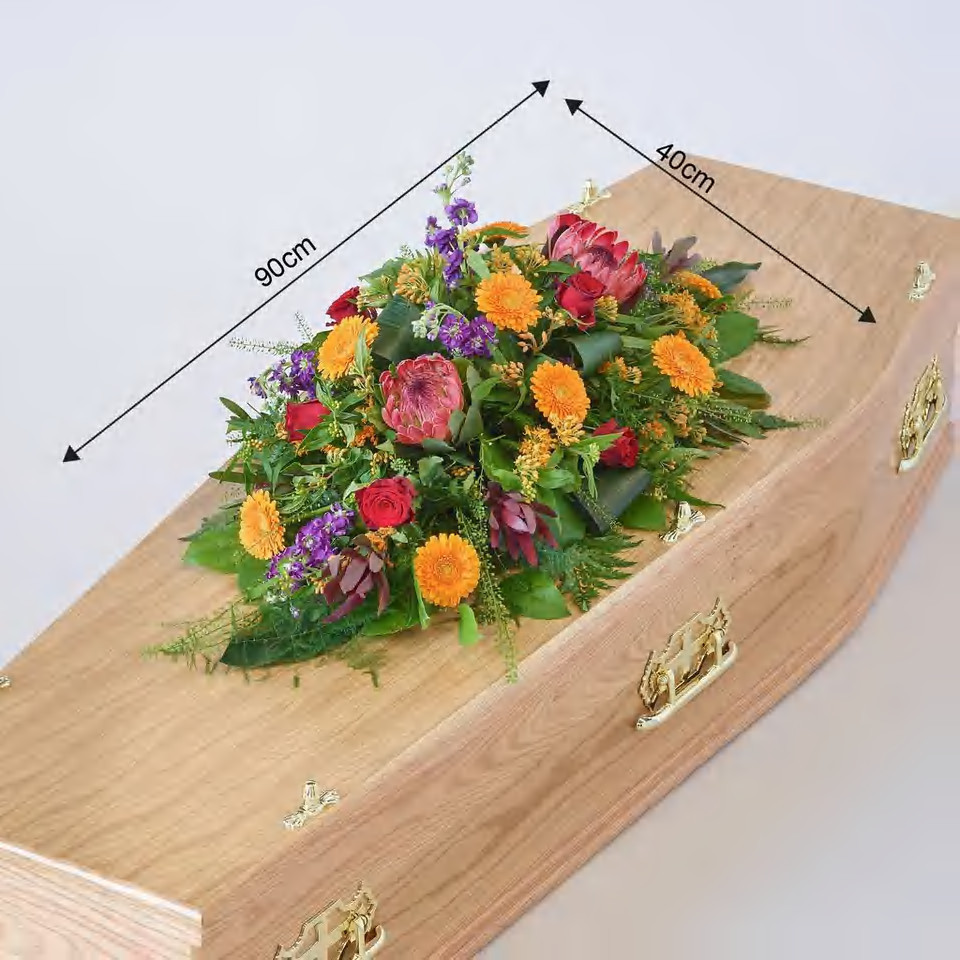 Tropical Casket Spray